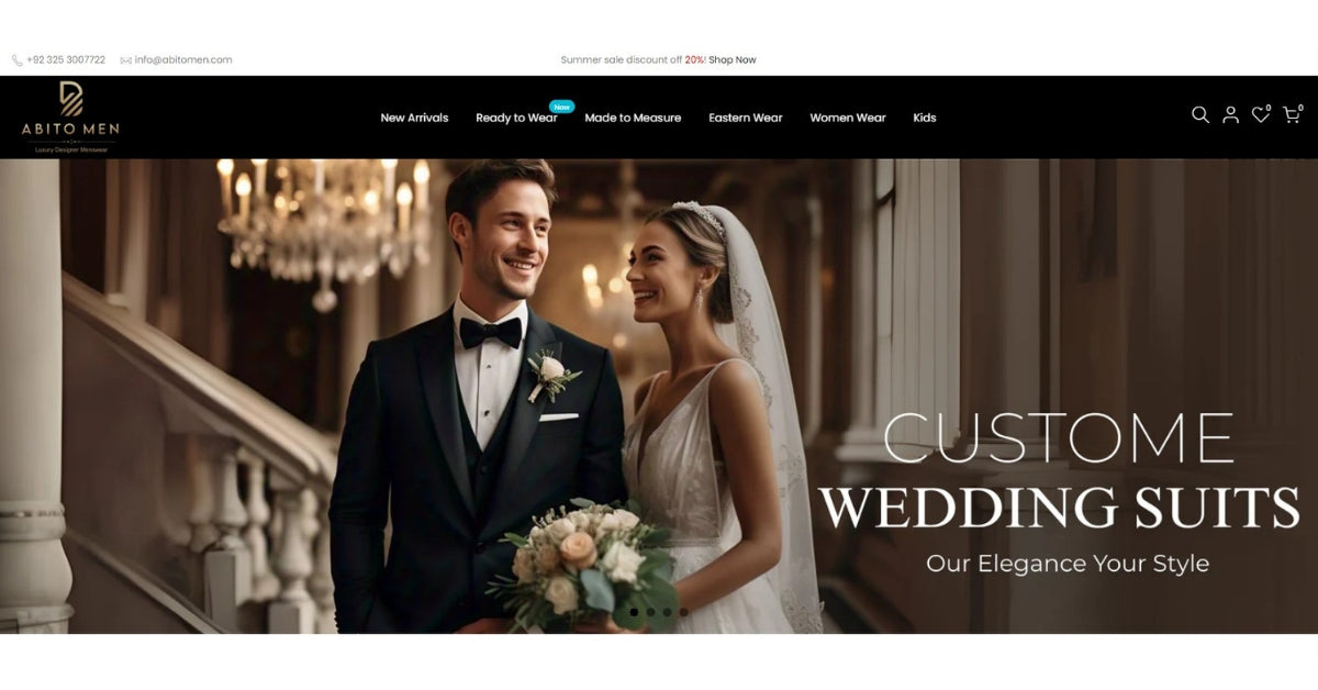 Luxury Navy Blue Groom Suit – A Timeless Wedding Look in Pakistan ...